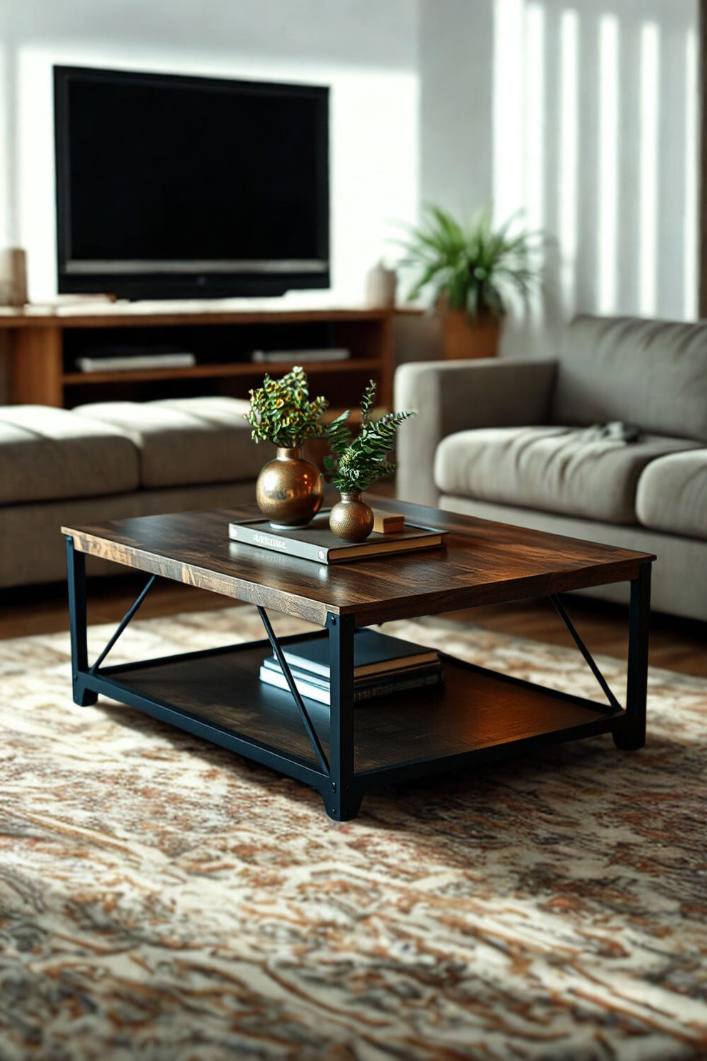 Zaviyah Table-Aesthetic Central Table – Loha Creation